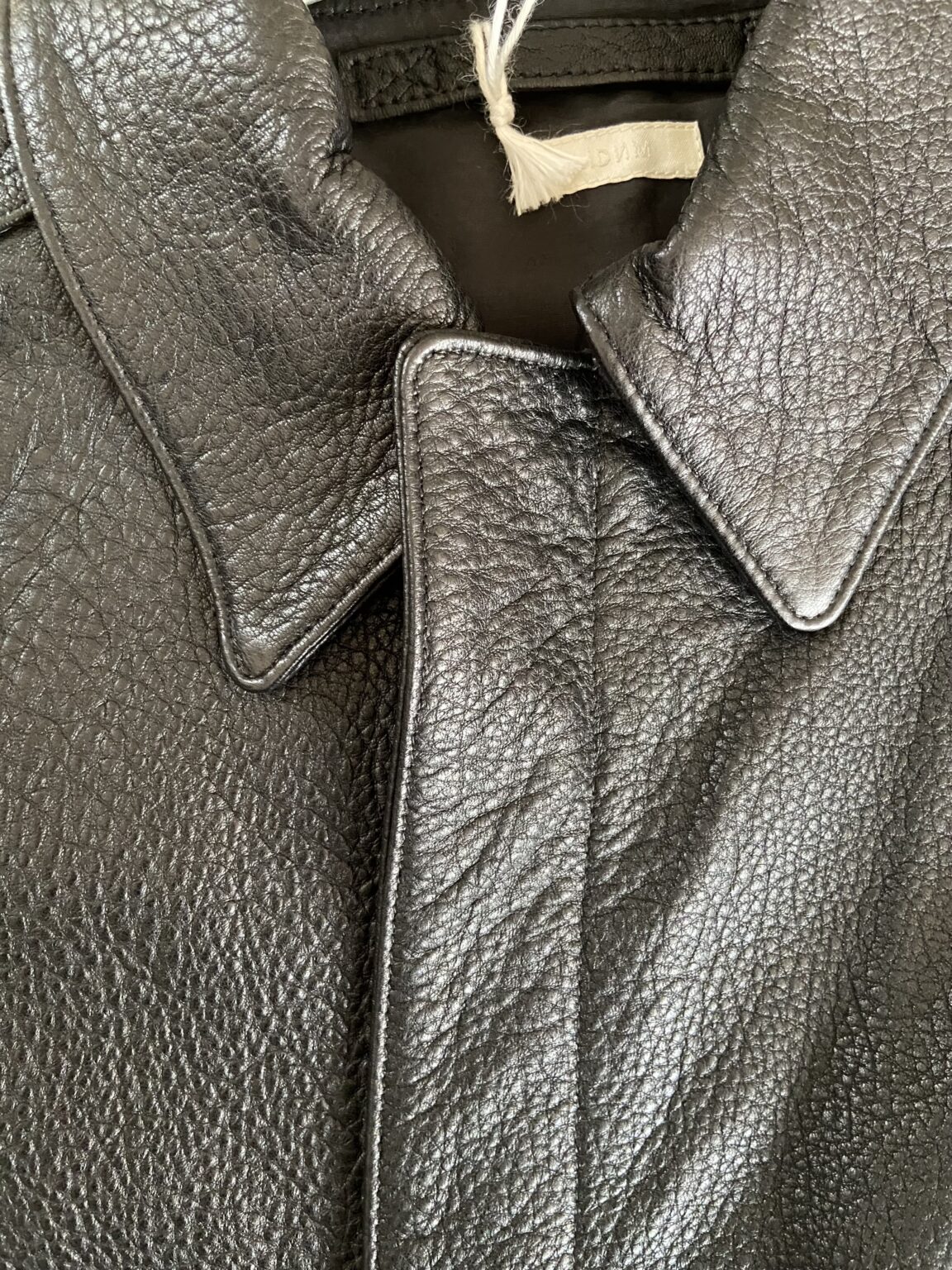 LIDNM短丈ミリタリー本革レザージャケット着用手入れ法レビュー - えむるす Enjoy My Life Style